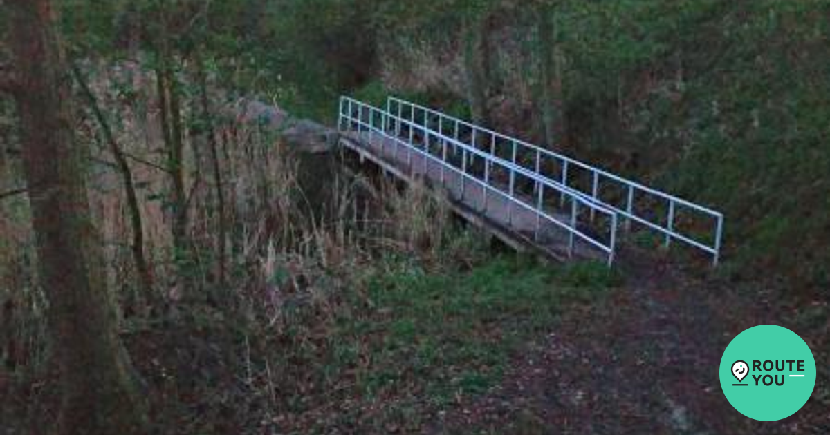 Hofstade Strand, Publiek Geheim, Noordelijke voetgngersbrug - Brug ...