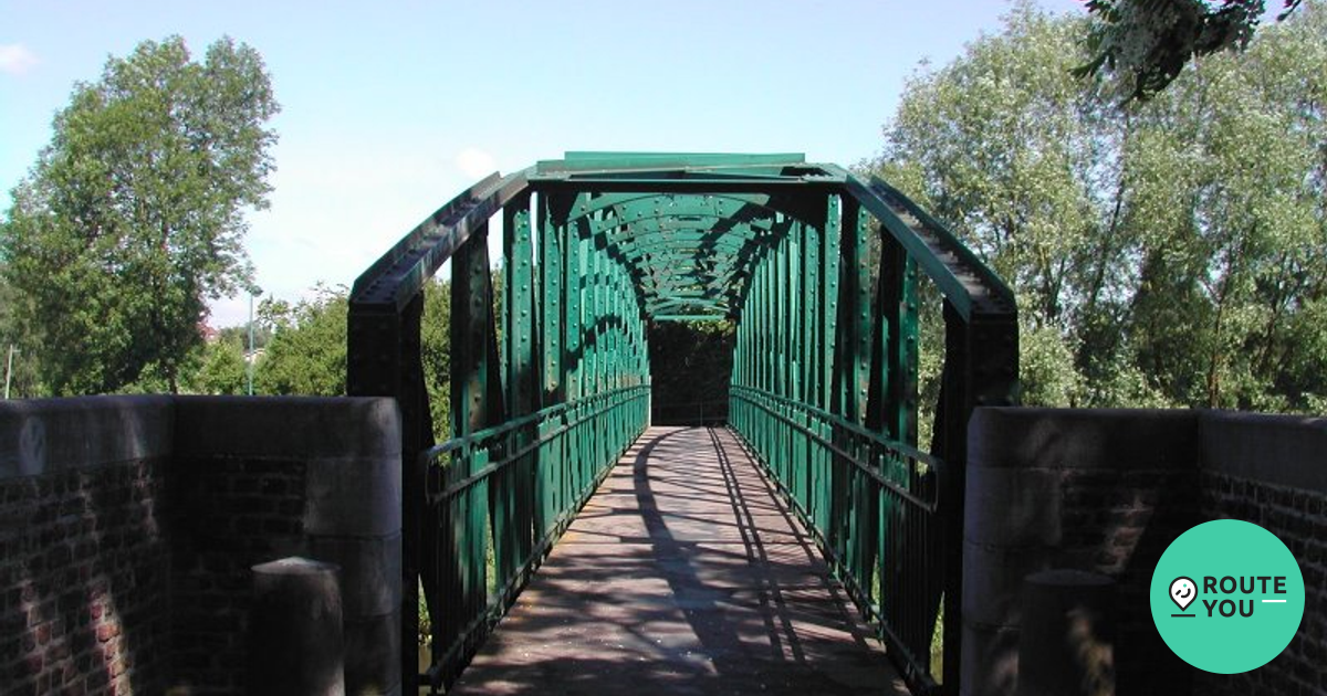 De voetgangersbrug van Pollare - Brug | RouteYou