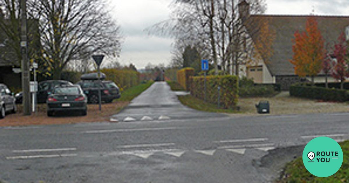 Kruising weg Oudenaarde - Avelgem - Gevaarlijk punt | RouteYou