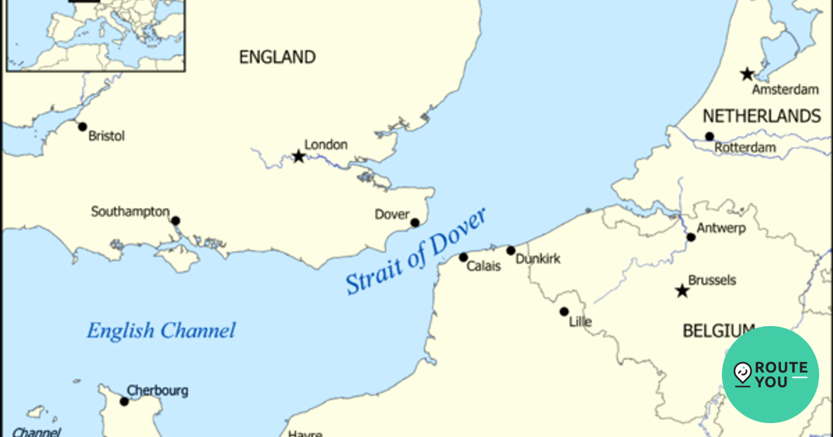 Stretto di Dover - Channel | RouteYou