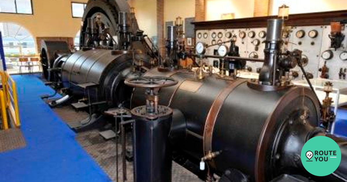 Tandem Compound Stoommachine - Cultuur | RouteYou