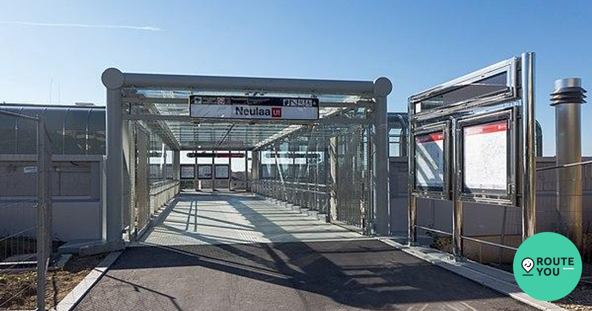 U-Bahn-Station Neulaa - Bahnhof | RouteYou
