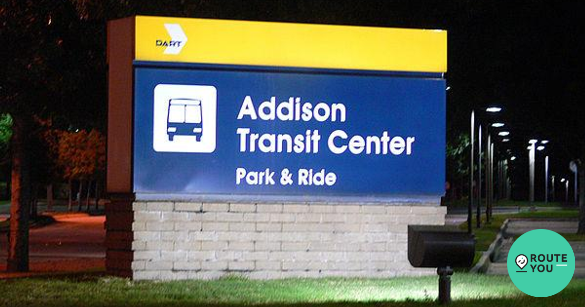 Addison Transit Center - POI | RouteYou
