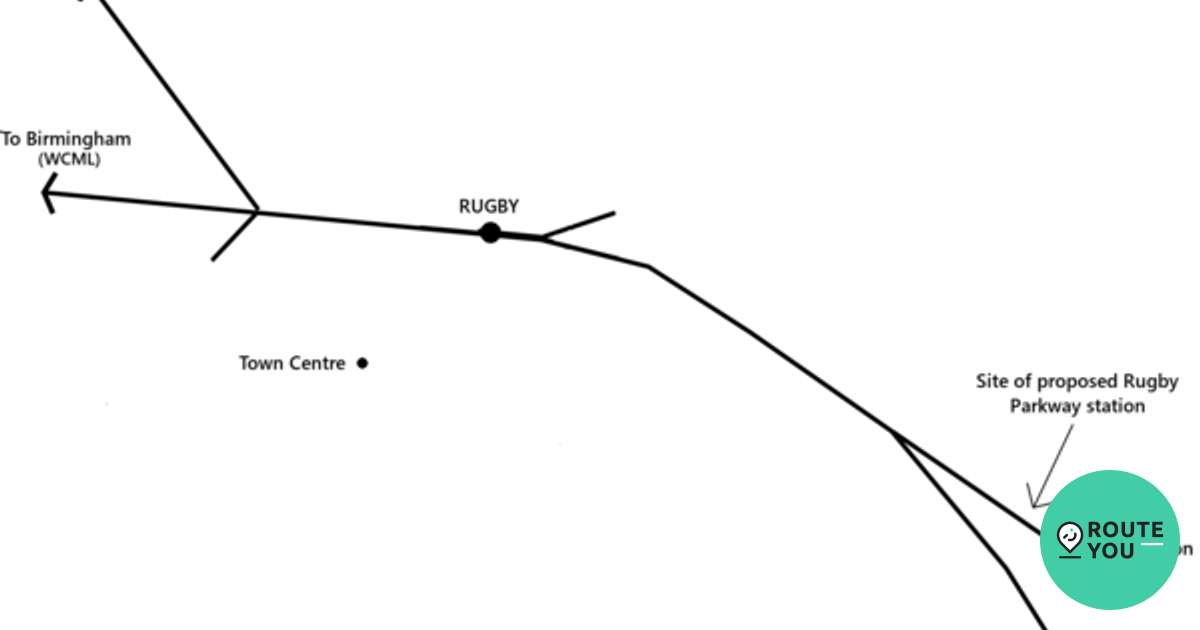 Rugby Parkway railway station - Trainstation | RouteYou