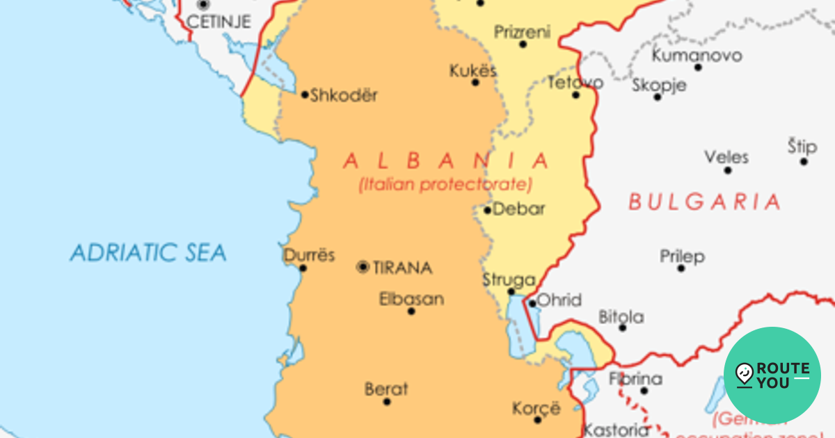 Italian protectorate of Albania - Country | RouteYou