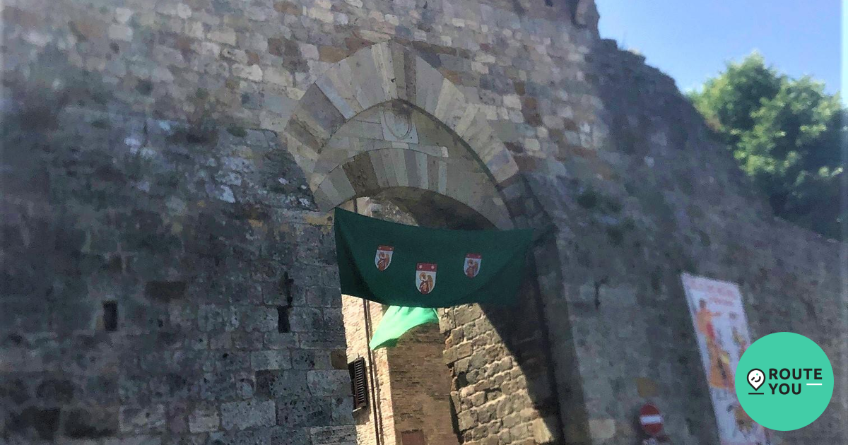 Porta San Matteo - San Gimignano - Toscane - Stadspoort | RouteYou