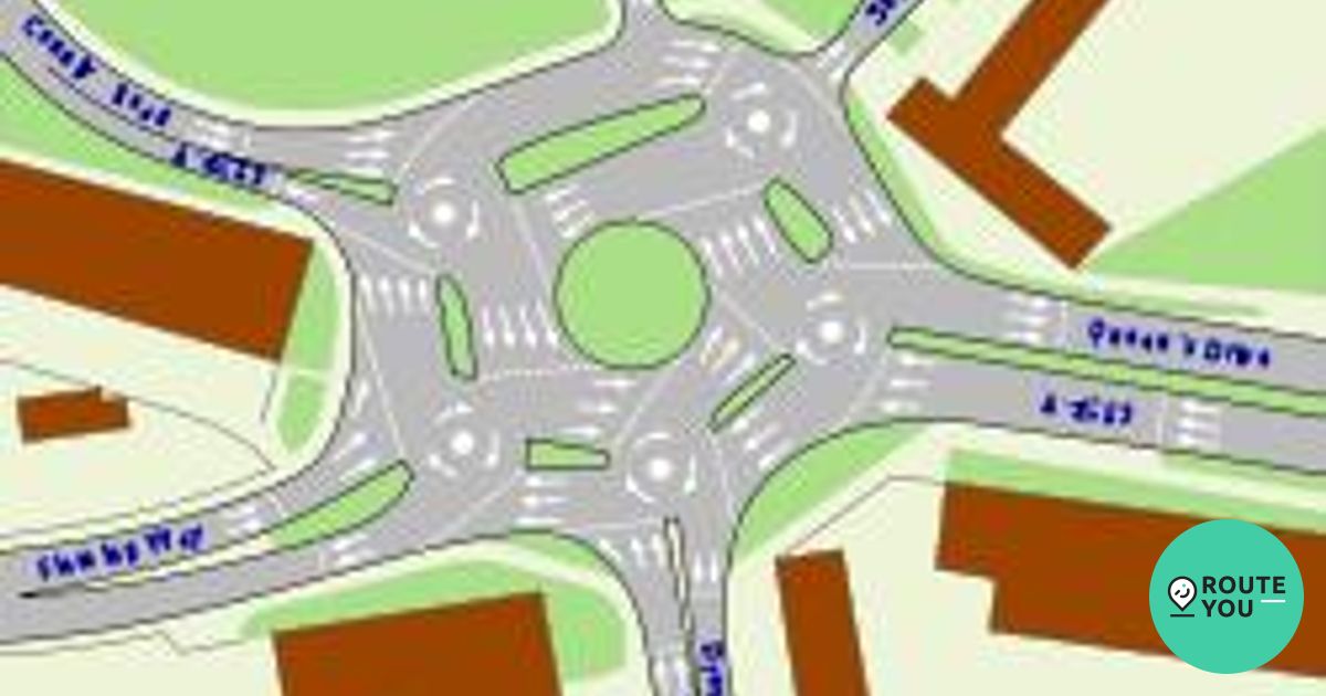 Swindon Magic Roundabout - Kruispunt | RouteYou