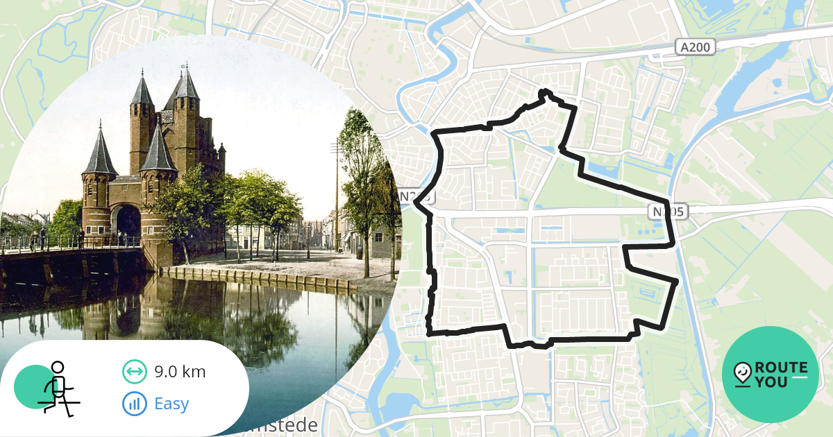 Haarlem - Wandelroute | RouteYou