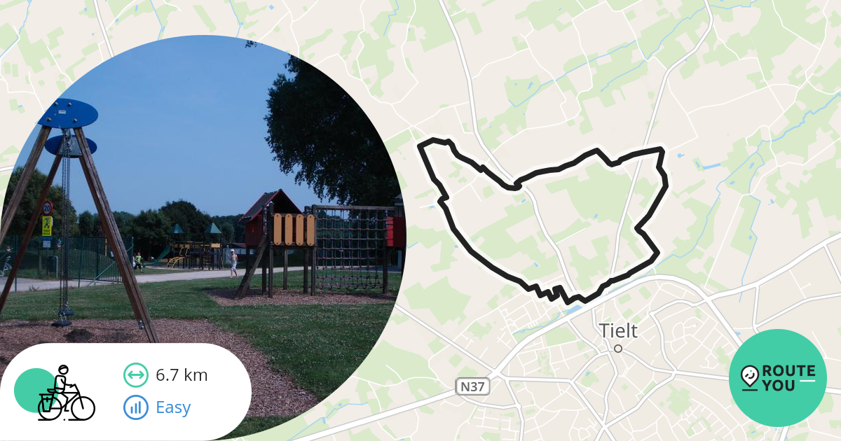 Landschapswandeling ten noorden van Tielt (7km) - Recreatieve ...