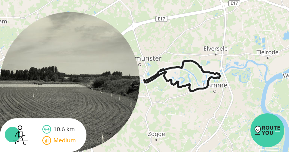 wandeling koolputten waasmunster - Wandelroute | RouteYou