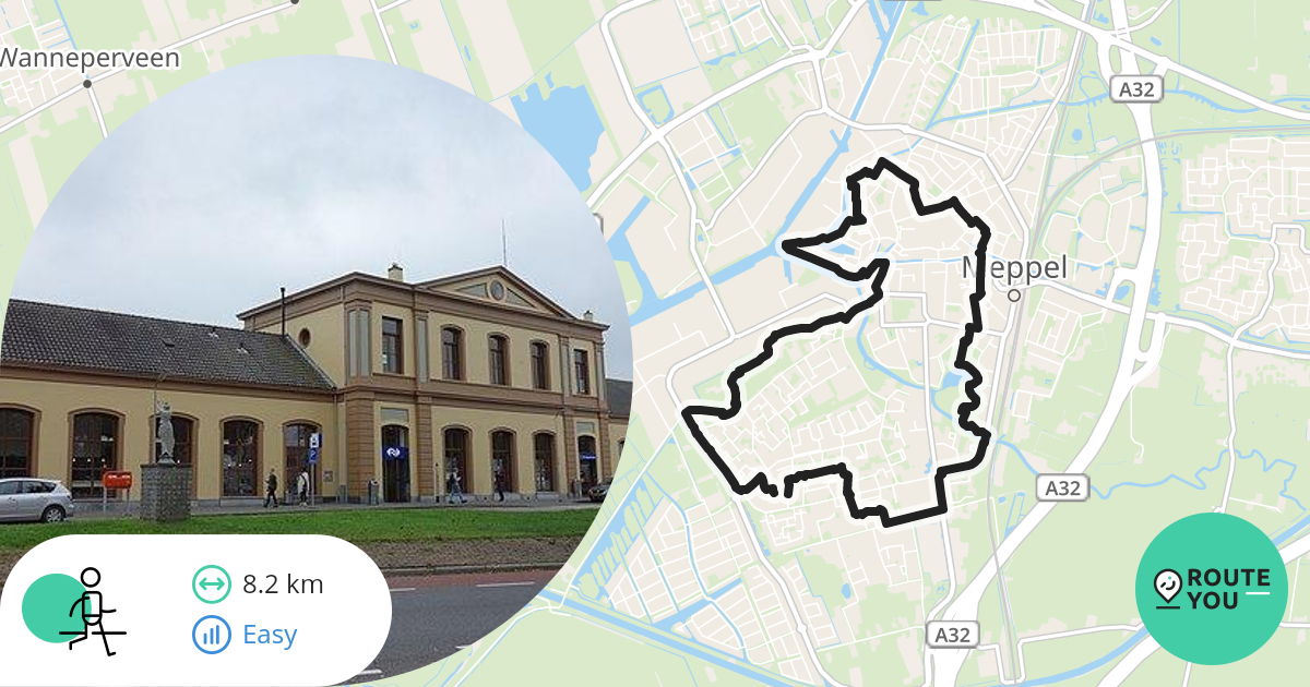 Meppel - Wandelroute | RouteYou