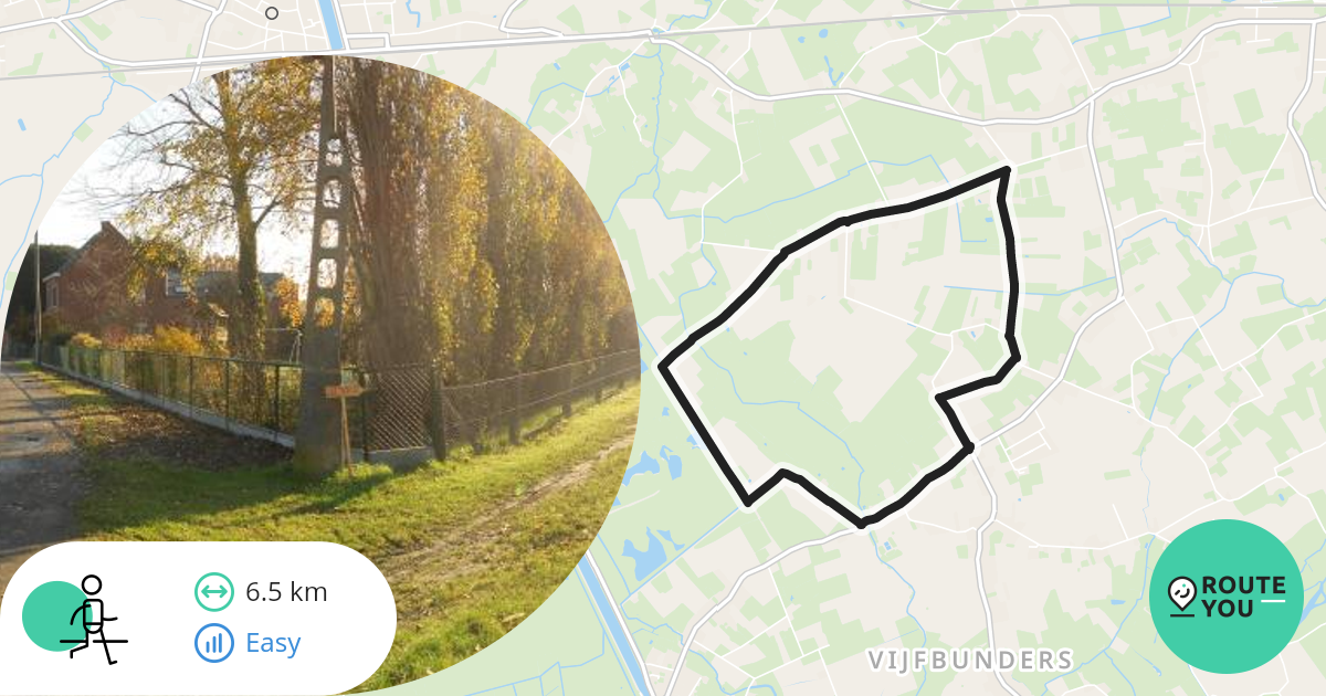 Zemst bos van aa - Wandelroute | RouteYou