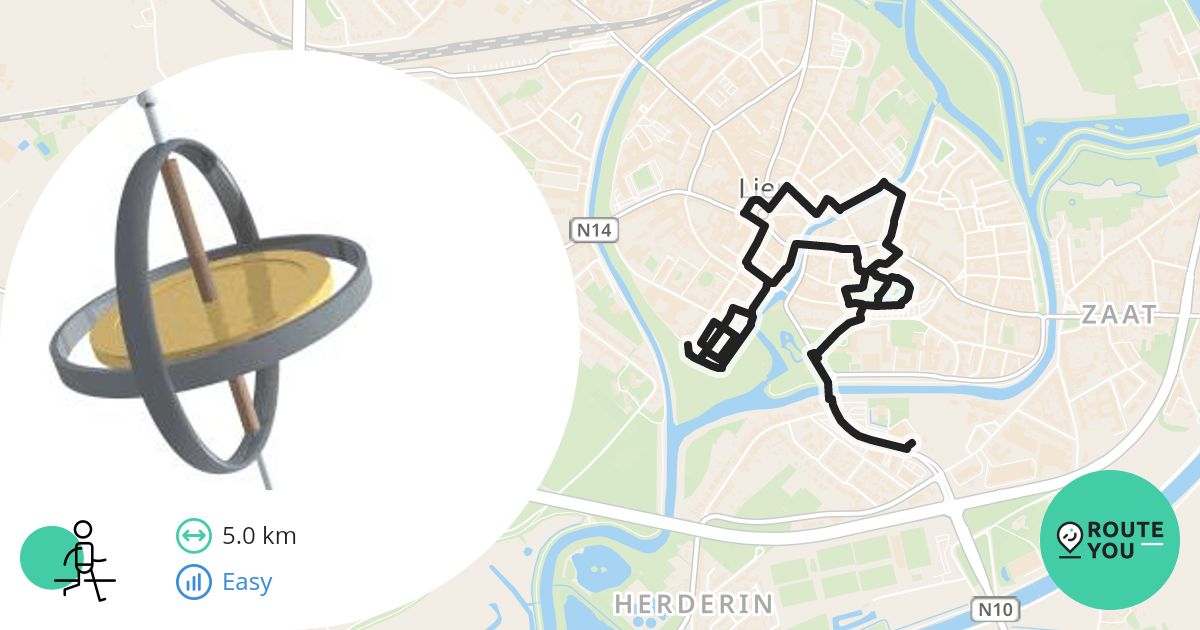 Lier stadswandeling - Wandelroute | RouteYou