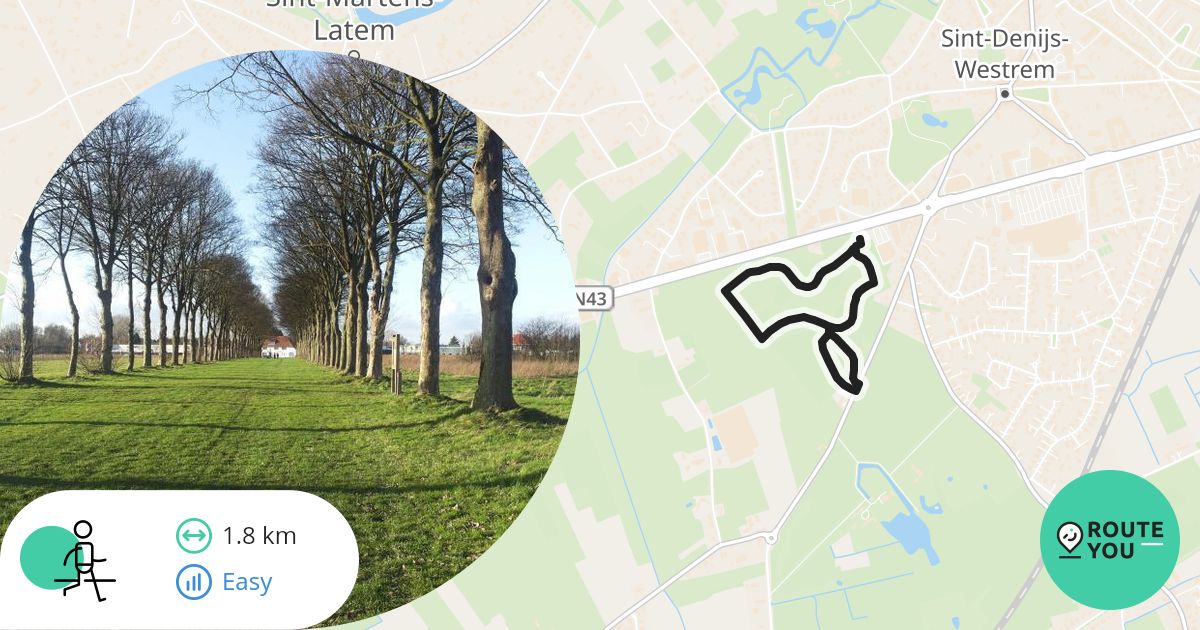 Wandelroute Portaal Grand Noble - Wandelroute | RouteYou