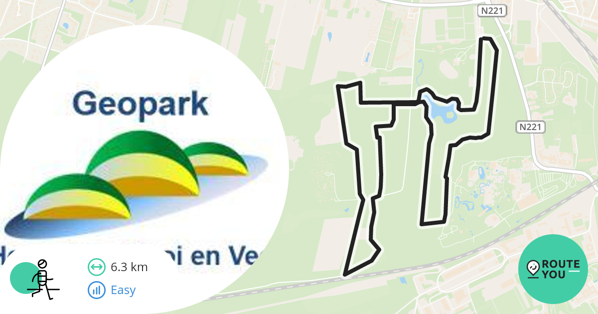 Geopad 118-Monnikenbos en Birkhoven - Recreatieve wandelroute | RouteYou