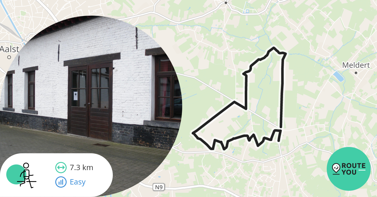 Abdij Affligem - AV GMVB 2022 - Wandelroute | RouteYou