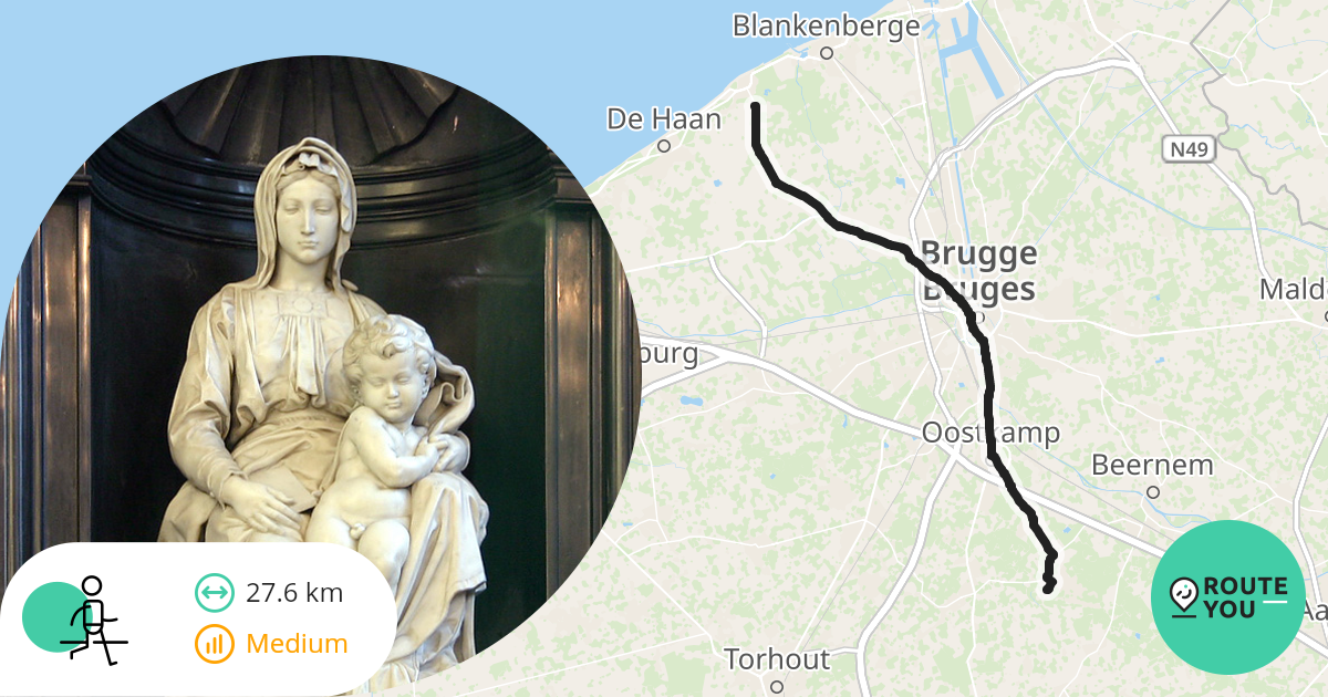 Hertsberge - Wenduine - Wandelroute | RouteYou