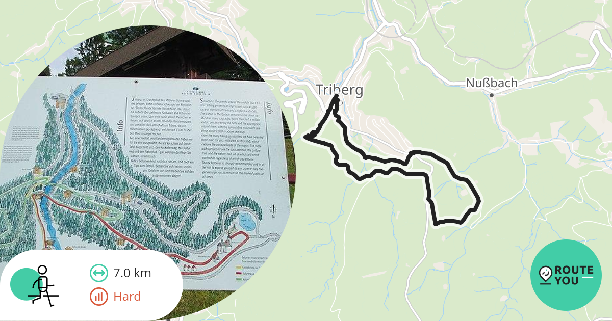 Triberg im Schwarzwald - Wandelroute | RouteYou