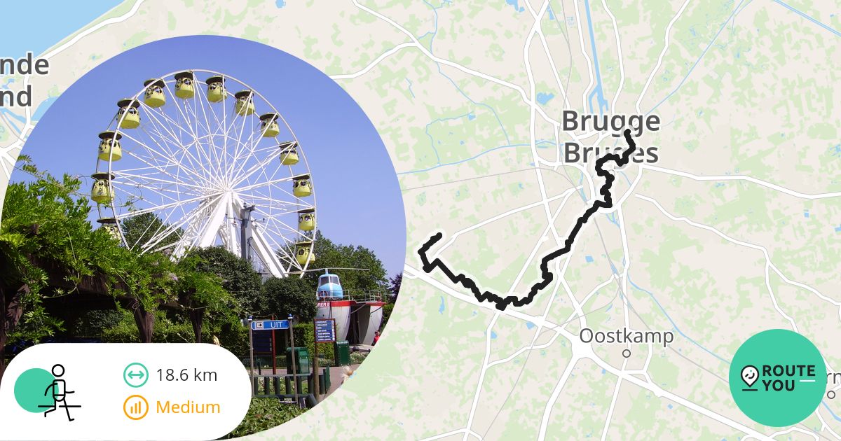 GR5a etappe 27 Varsenare - Sint-Kruis-Brugge - Wandelroute | RouteYou