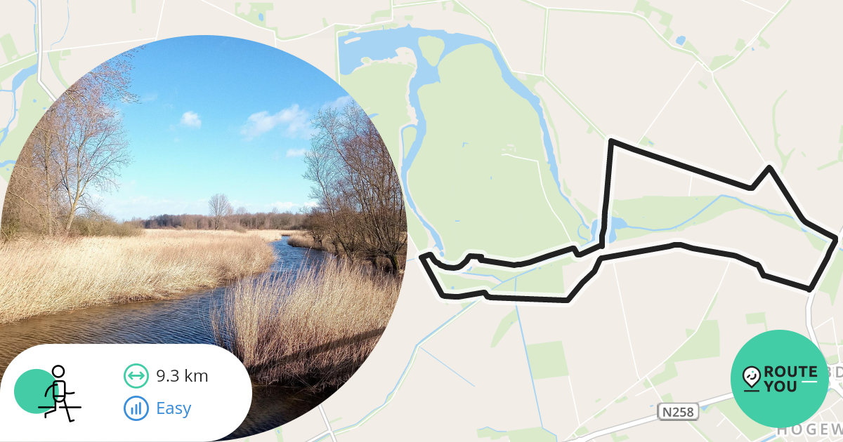 Groot Eiland Hulst - Wandelroute | RouteYou