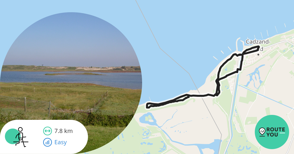 Cadzand - Wandelroute | RouteYou
