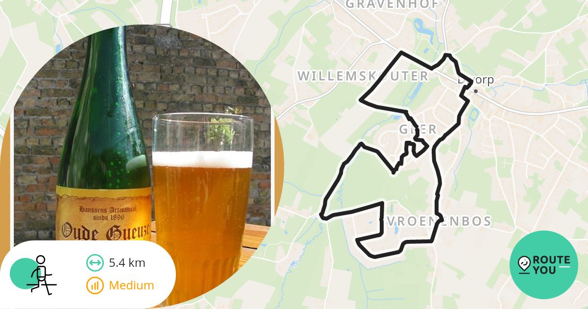 Dworp route 2 2022 - Wandelroute | RouteYou