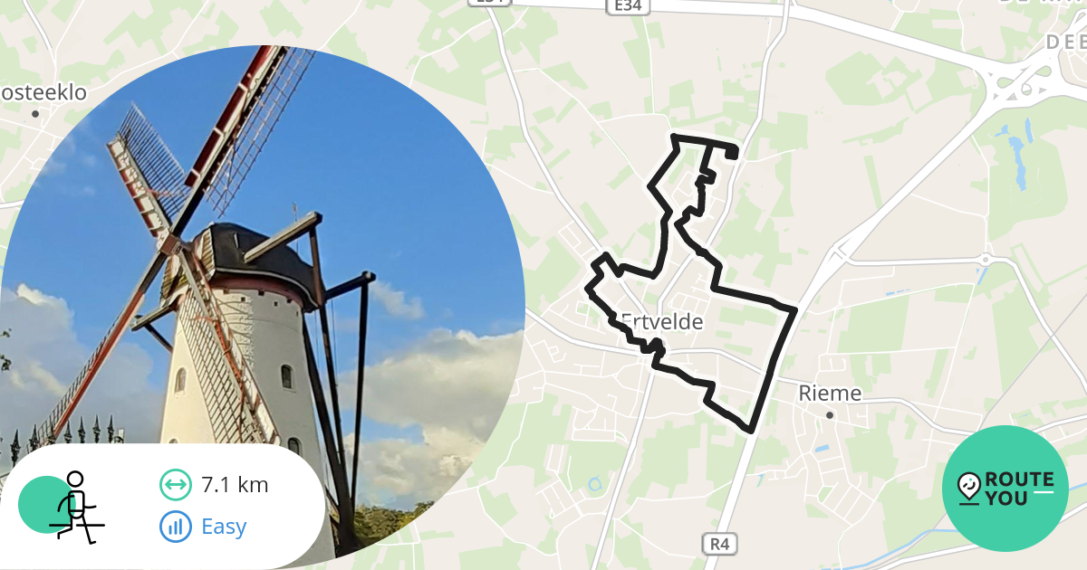 Langs merkwaardige monumenten in Ertvelde - Wandelroute | RouteYou