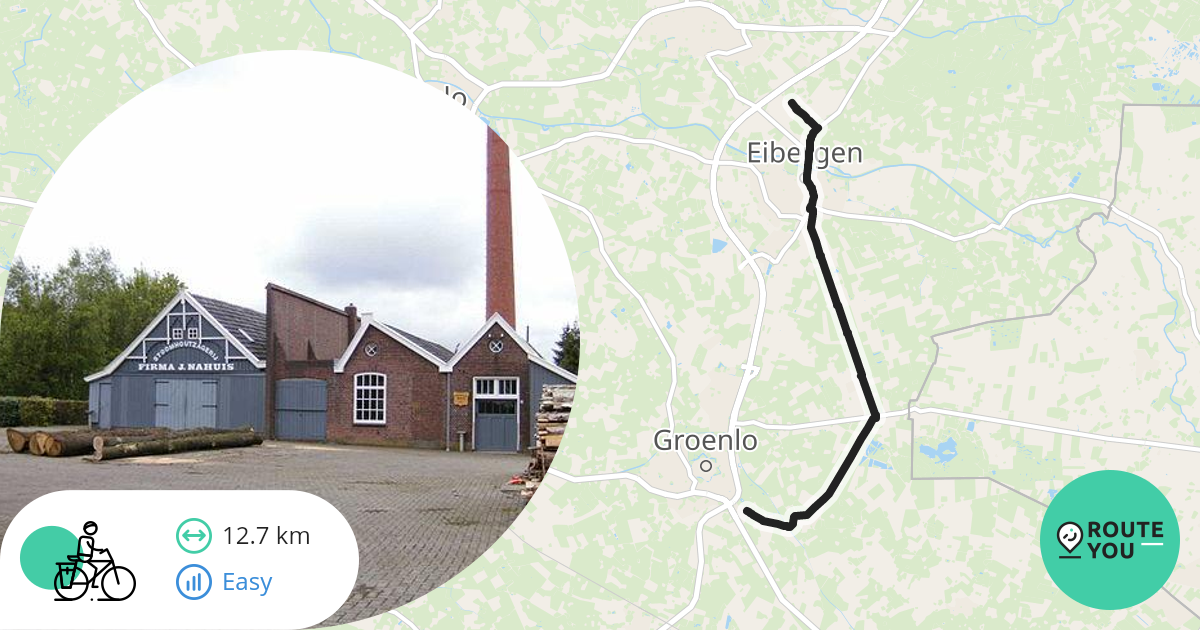 Groenlo - Eibergen - Recreatieve fietsroute | RouteYou