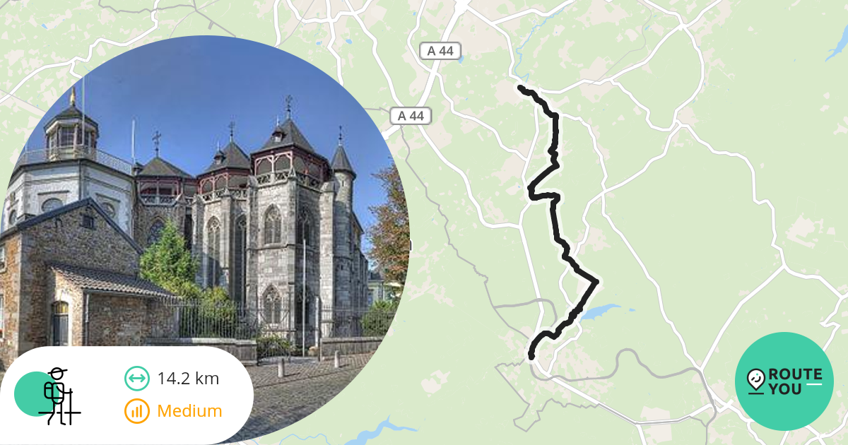 Eifelsteig Etappe 1: Kornelimunster nach Roetgen - Hikingroute | RouteYou