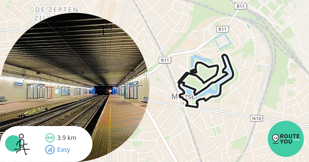 fort 4 Mortsel - Wandelroute | RouteYou