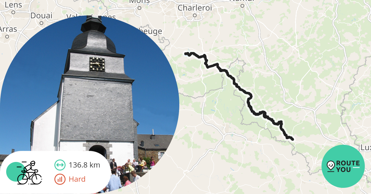 Florenville - Golden Lakes Village - Racefietsroute | RouteYou