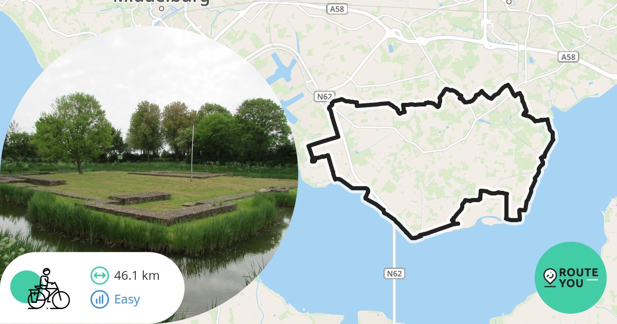Borssele fietsknopen - Fietsroute | RouteYou