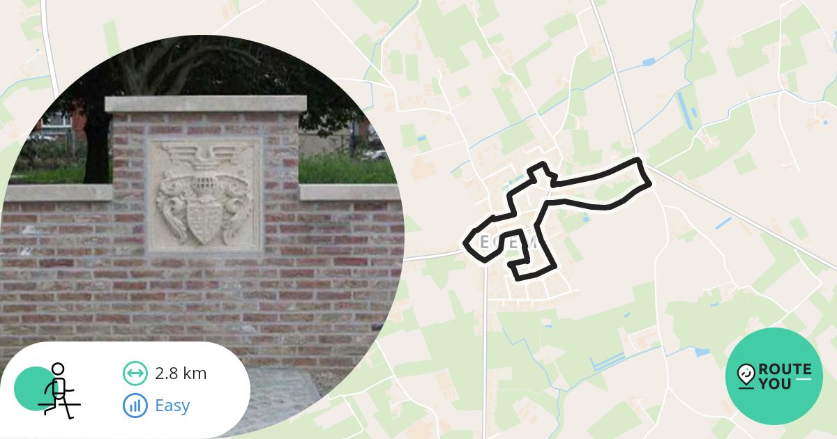 Voetgangerscirkel Egem - Wandelroute | RouteYou