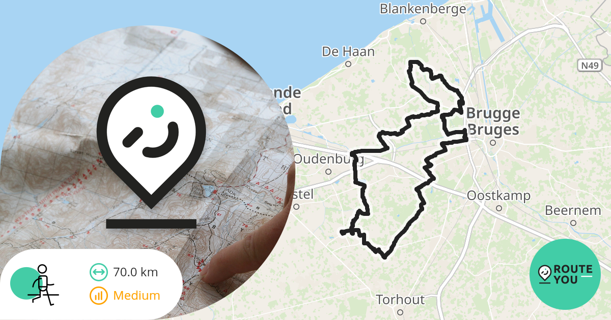 Eernegem Zuienkerke Eernegem - Wandelroute | RouteYou