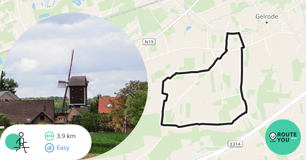 Gelrode - Wandelroute | RouteYou