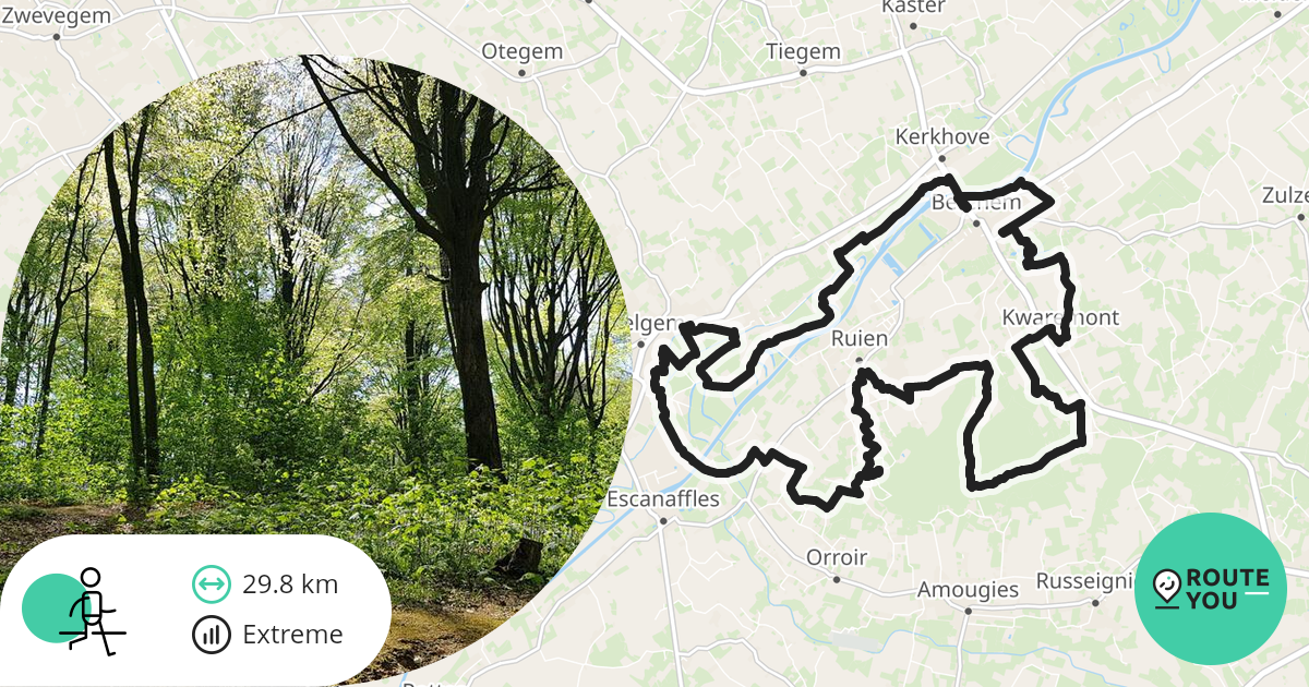 2022 Avelgem 30 - Wandelroute | RouteYou