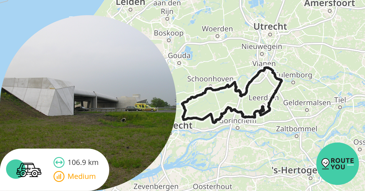 ANWB Lek en Lingeroute - Autoroute | RouteYou