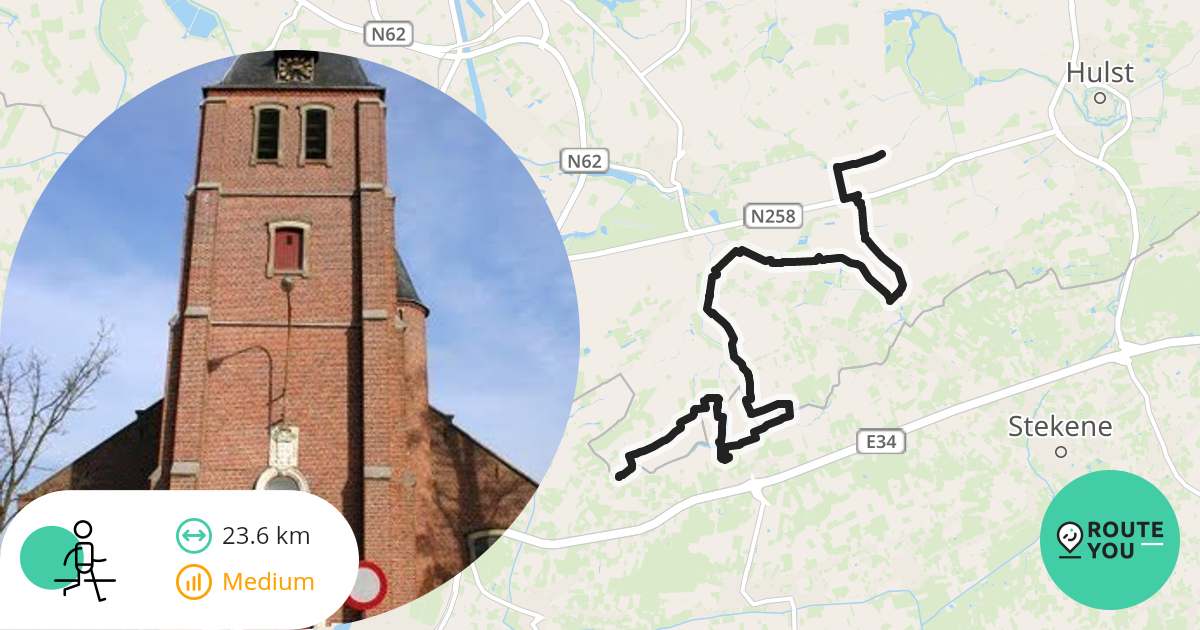 GR5a: Overslag --> Gdyniabrug - Wandelroute | RouteYou