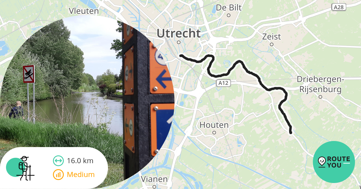 Jaagpad Kromme Rijn (vanaf Werkhoven of Odijk of Bunnik --> Utrecht ...