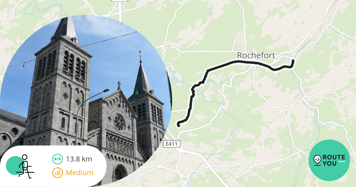 Rochefort - Wandelroute | RouteYou