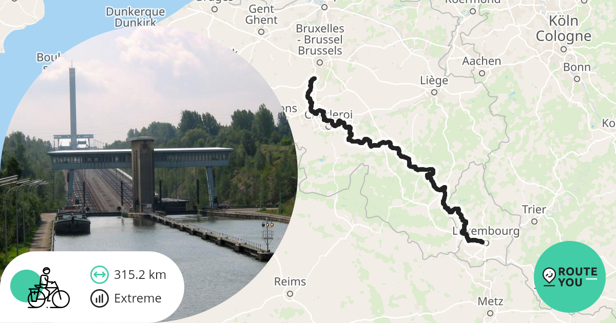 315Ravel Luxemburg - Mettet (215) - Dworp - Recreatieve fietsroute ...
