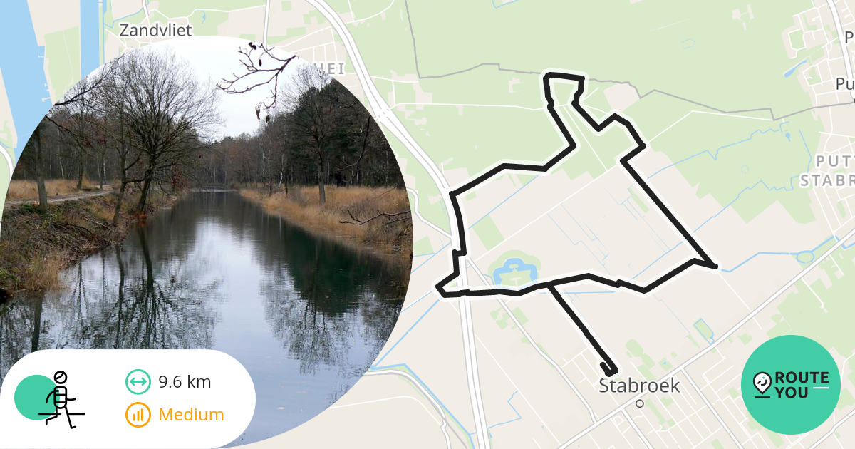 Stabroek Wandeling - Recreatieve wandelroute | RouteYou