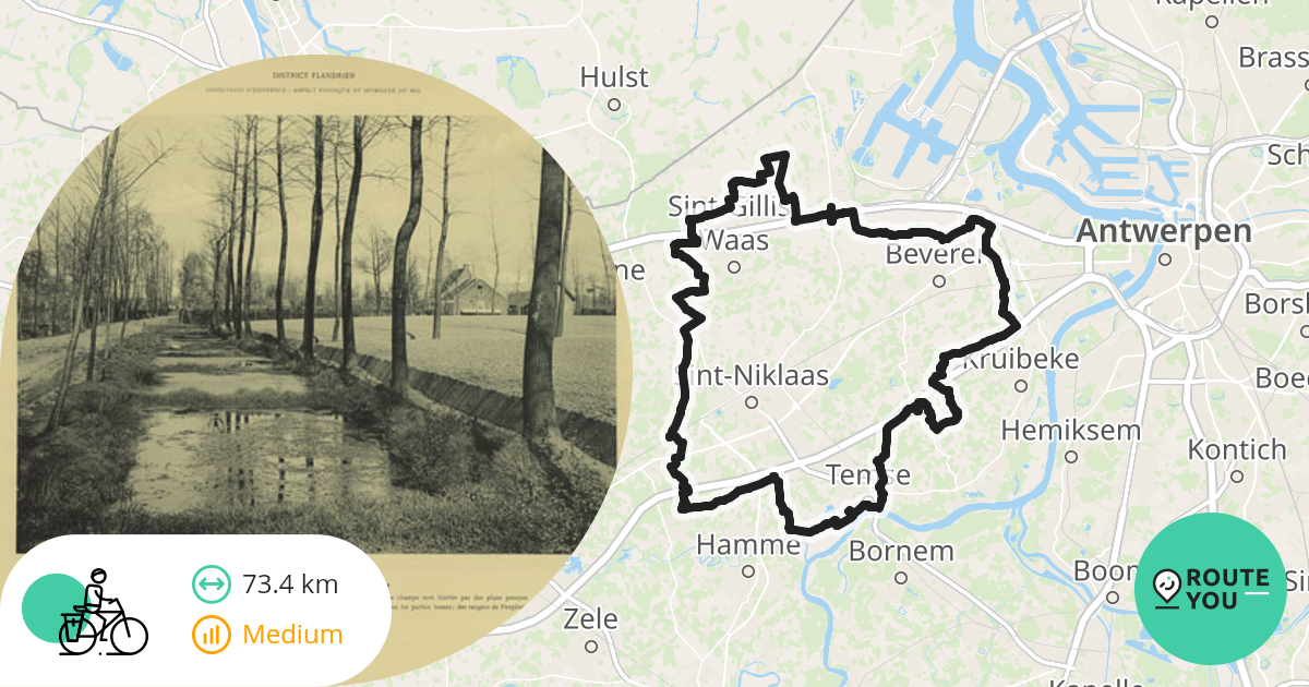 Jan Bogaert Classic 2022 - 70 km - Fietsroute | RouteYou