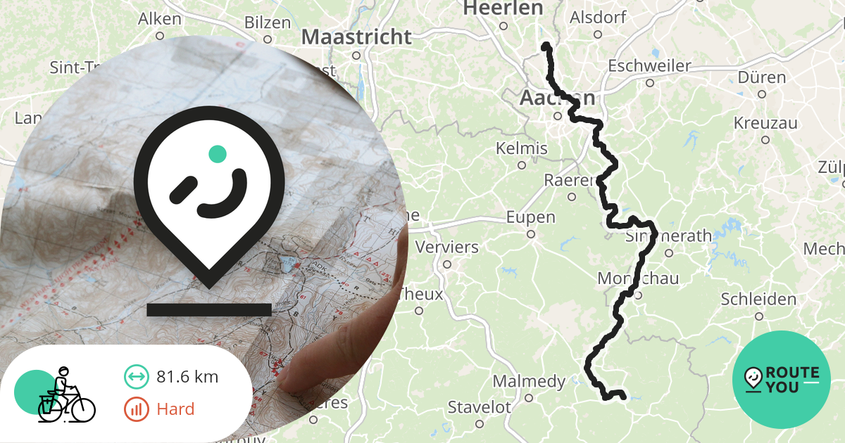 Strecke der Vennbahn von Bütengebach nach Kerkrade - Freizeit ...