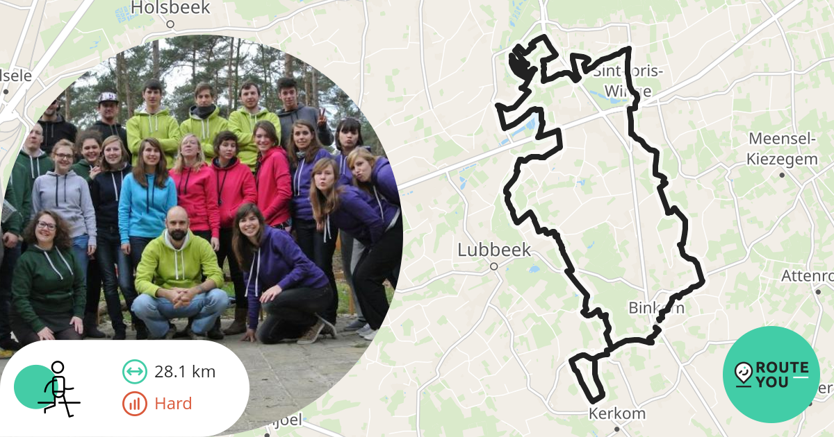Binkom - Wandelroute | RouteYou