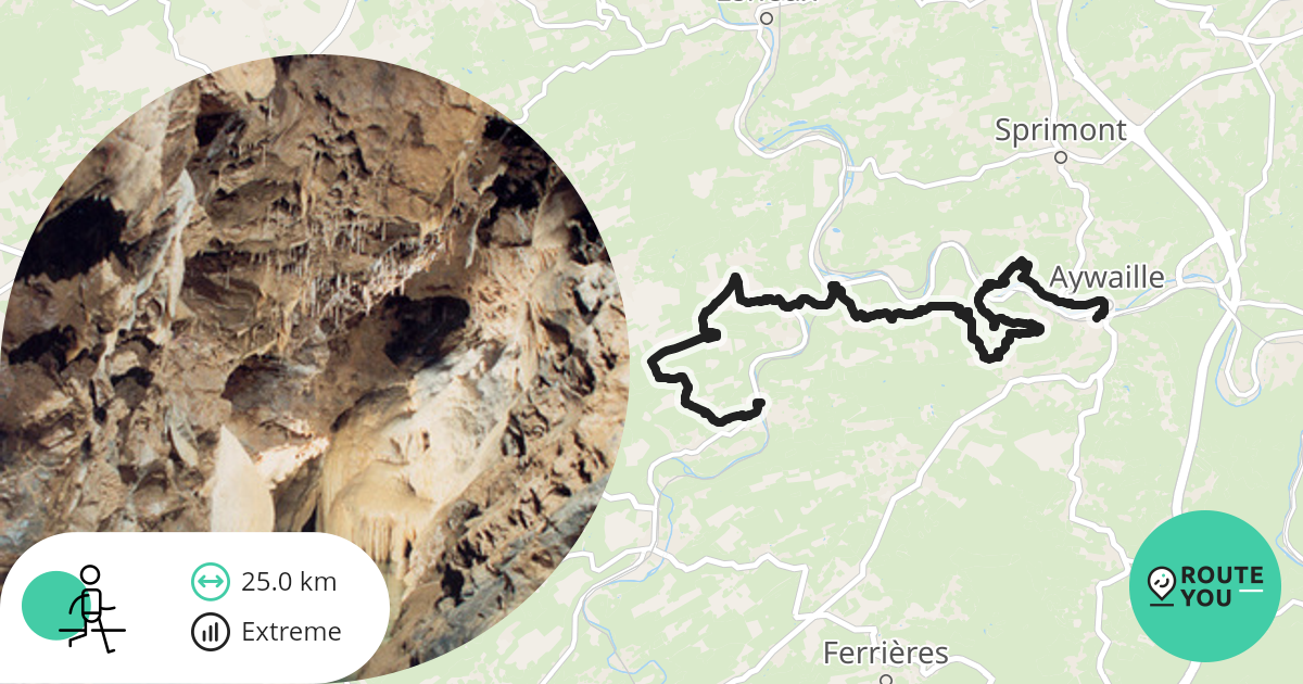 25 Comblain la Tour - Aywaille - Wandelroute | RouteYou