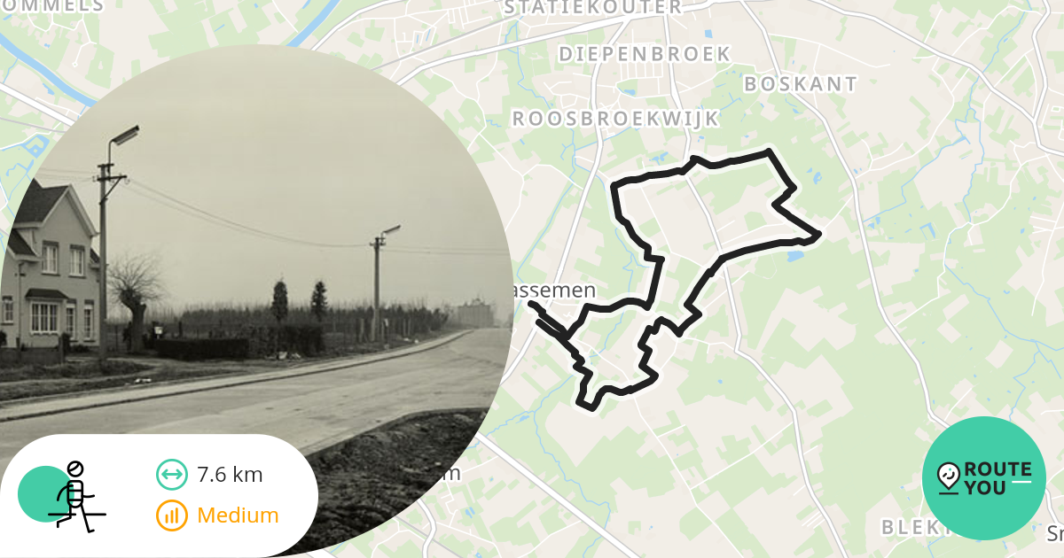 2022 Massemen - Recreatieve wandelroute | RouteYou