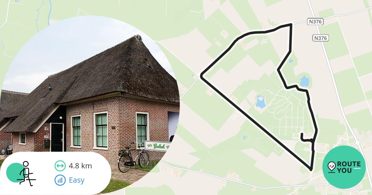 Grolloo - Wandelroute | RouteYou