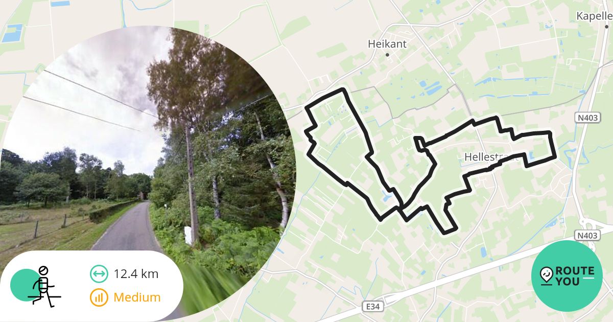 Stekene wandeling - Recreatieve wandelroute | RouteYou
