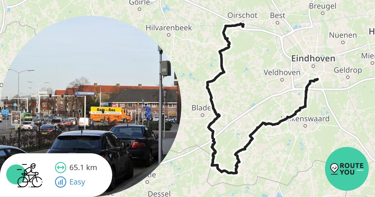 Stratum - Oirschot 66 Z-N - Racefietsroute | RouteYou